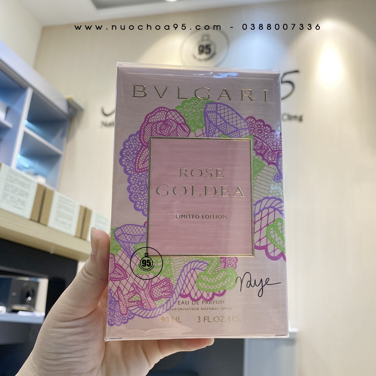 Nước hoa Bvlgari Rose Goldea Kathleen Kye Edition